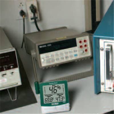 Thermo-hygromètre grand écran LCD Extech 445815 avec alarme visuelle et ...